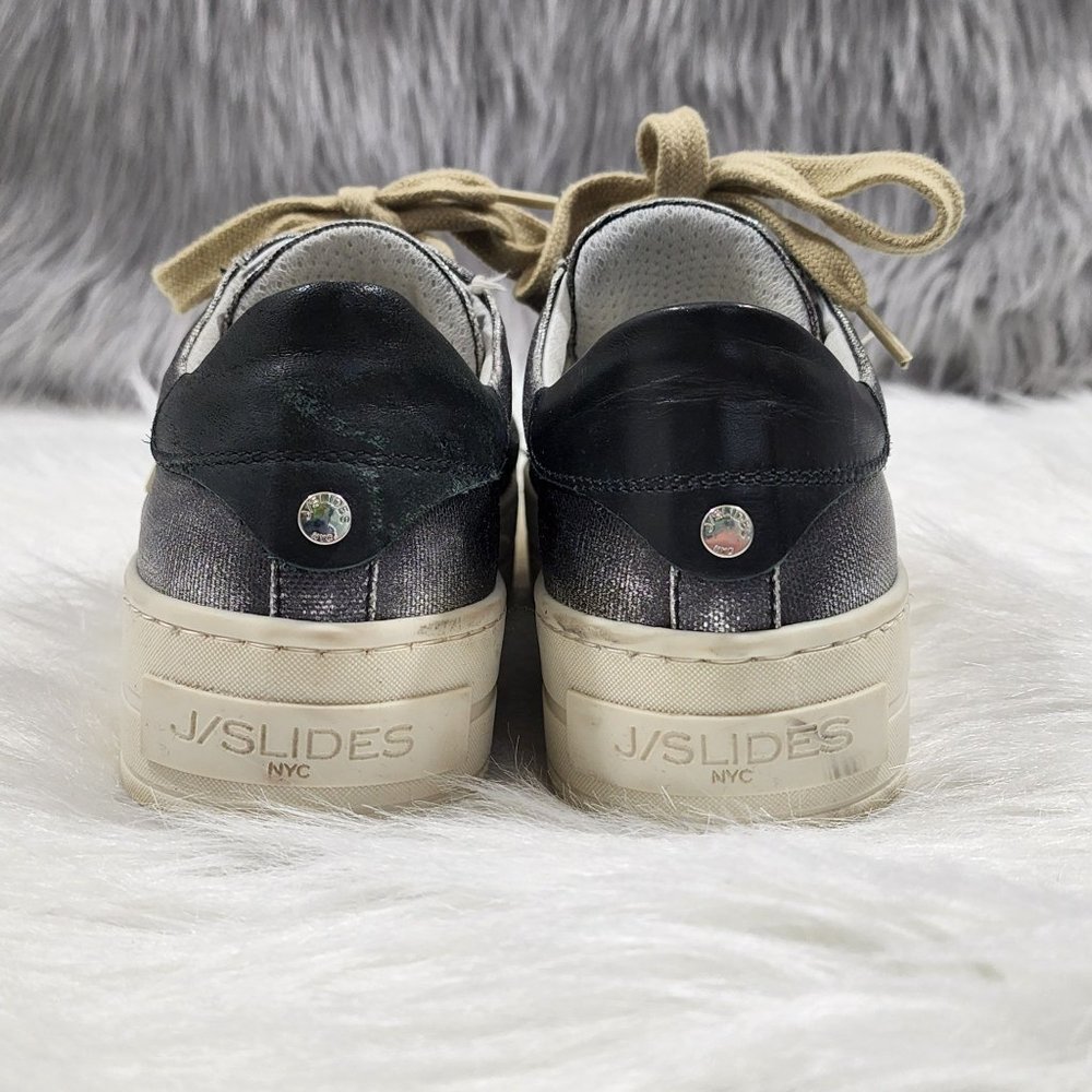 Jslides Heather Canvas Platform Sneaker - Gem